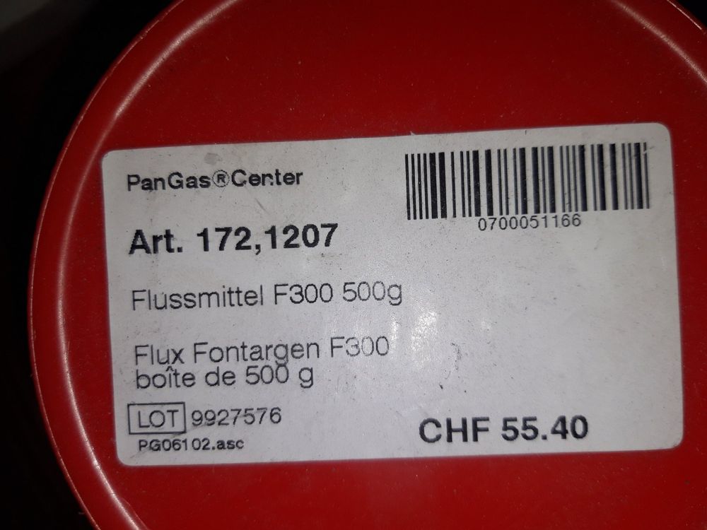 Flussmittel und Hartlot Fontargen | Kaufen auf Ricardo