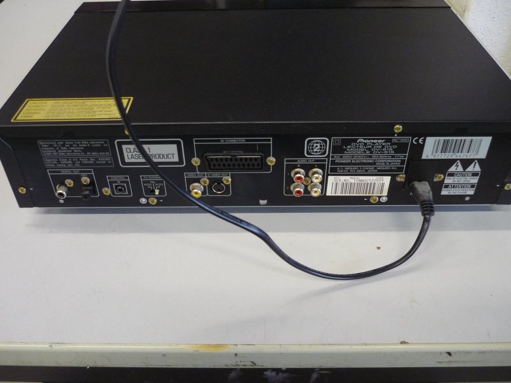 DVD Player - Pioneer DV 515 (Gebraucht) in Beringen für CHF 32 – mit Lieferung auf Ricardo kaufen