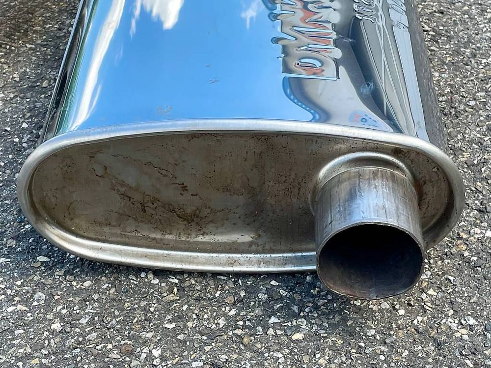 DynoMax Ultra Flo SS Universal Polished Performance-Auspuff (Gebraucht ...