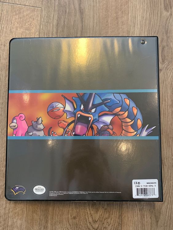 Vintage Team Rocket Checklist Pokemon Binder 9-Pocket Ordner (Gebraucht ...