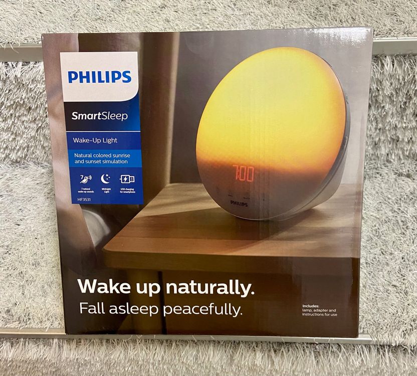 Philips Smart Sleep Wake-up Light HF3531 (Neu und originalverpackt) in Ennetbaden für CHF 90 ...