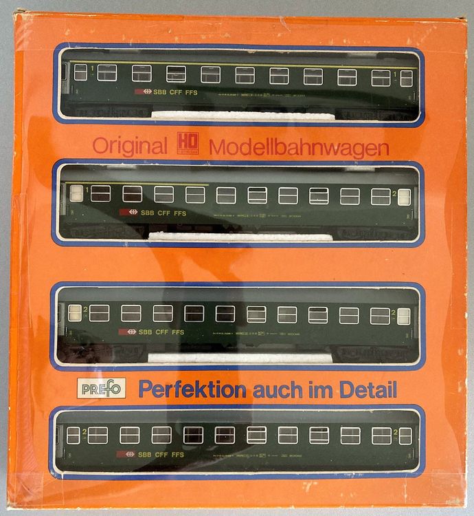 Piko 4-teiliges SBB UIC Personenwagenset Nr. 426 / 490 | Kaufen auf Ricardo