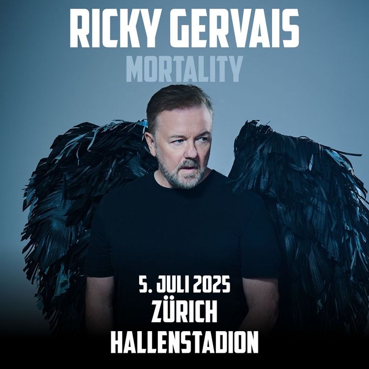 Ticket Ricky Gervais Zürich Sitzplatz, Kat. 1 (Neu und originalverpackt ...