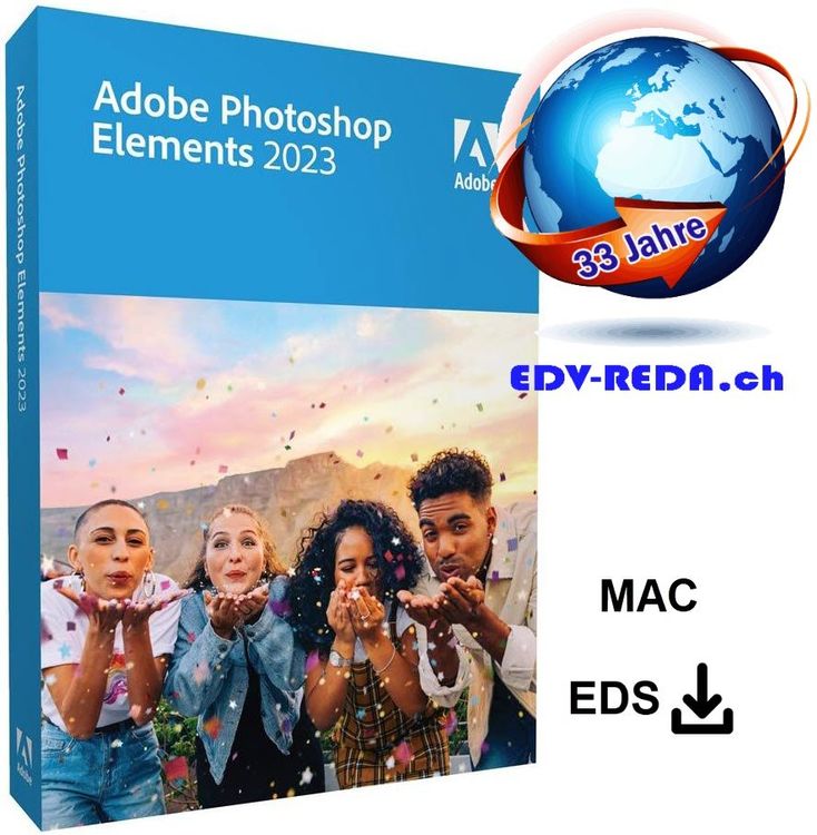 Adobe Photoshop Elements 2023 multilingual für MAC | Kaufen auf Ricardo
