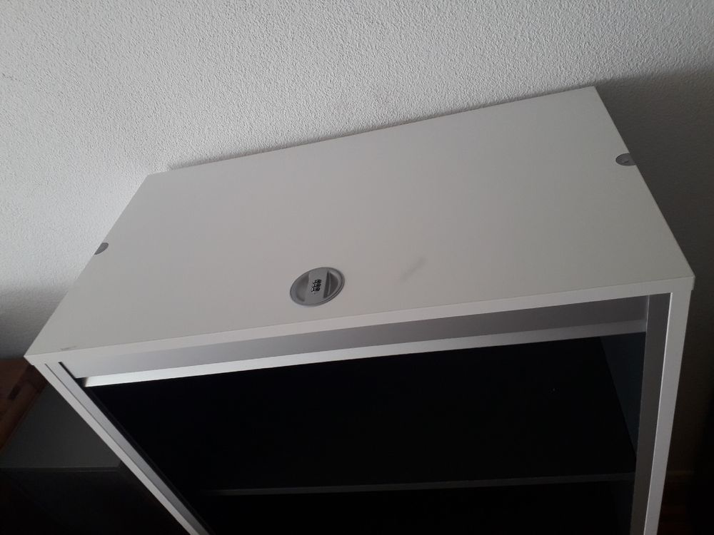 IKEA Büroschrank GALANT mit Rollo, 80 x 45 x 121 cm (Gebraucht) in ...