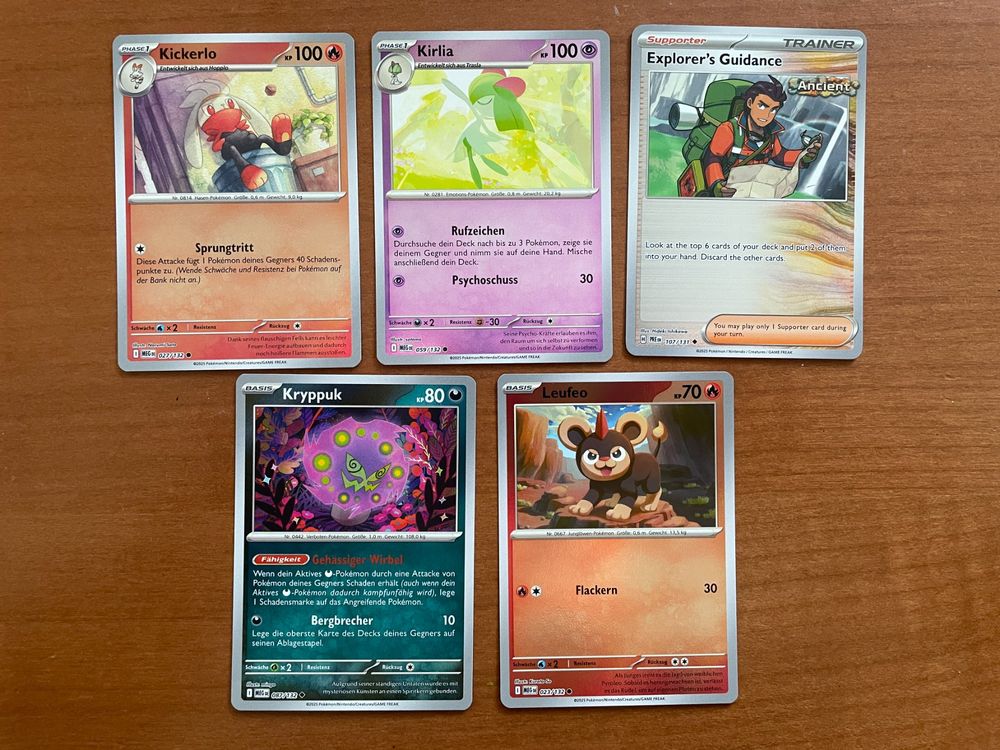 Pokemon Reverse Karten Set (Versand gratis) (Neu (gemäss Beschreibung ...