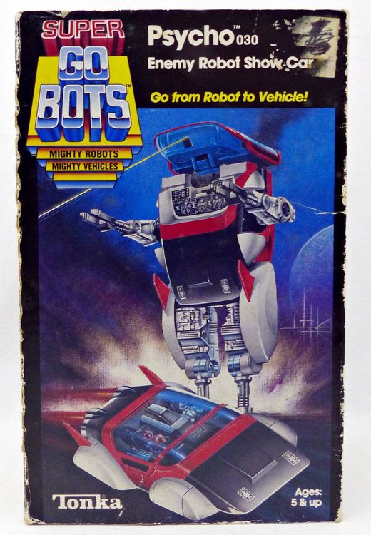 SUPER GOBOTS PSYCHO ENEMY ROBOT SHOW CAR 7252 TONKA 1984 (Neu (gemäss Beschreibung)) in Lugano ...