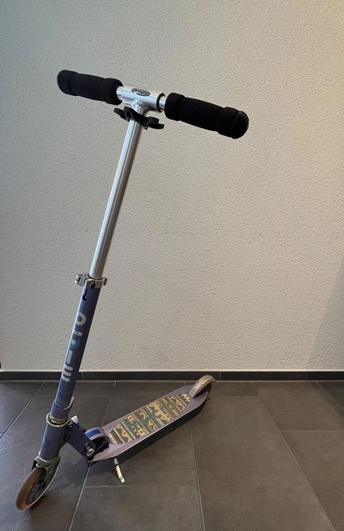 Micro Scooter (Kickboard) mit speziellem Trittbrett (Gebraucht) in Schötz für CHF 30 – mit ...