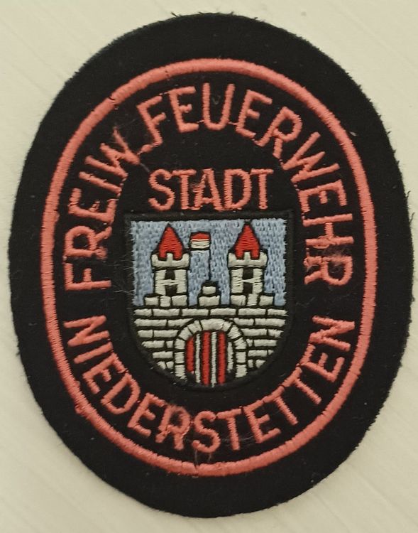 Ärmelabzeichen / Patch Feuerwehr Stadt Niederstetten | Kaufen auf Ricardo