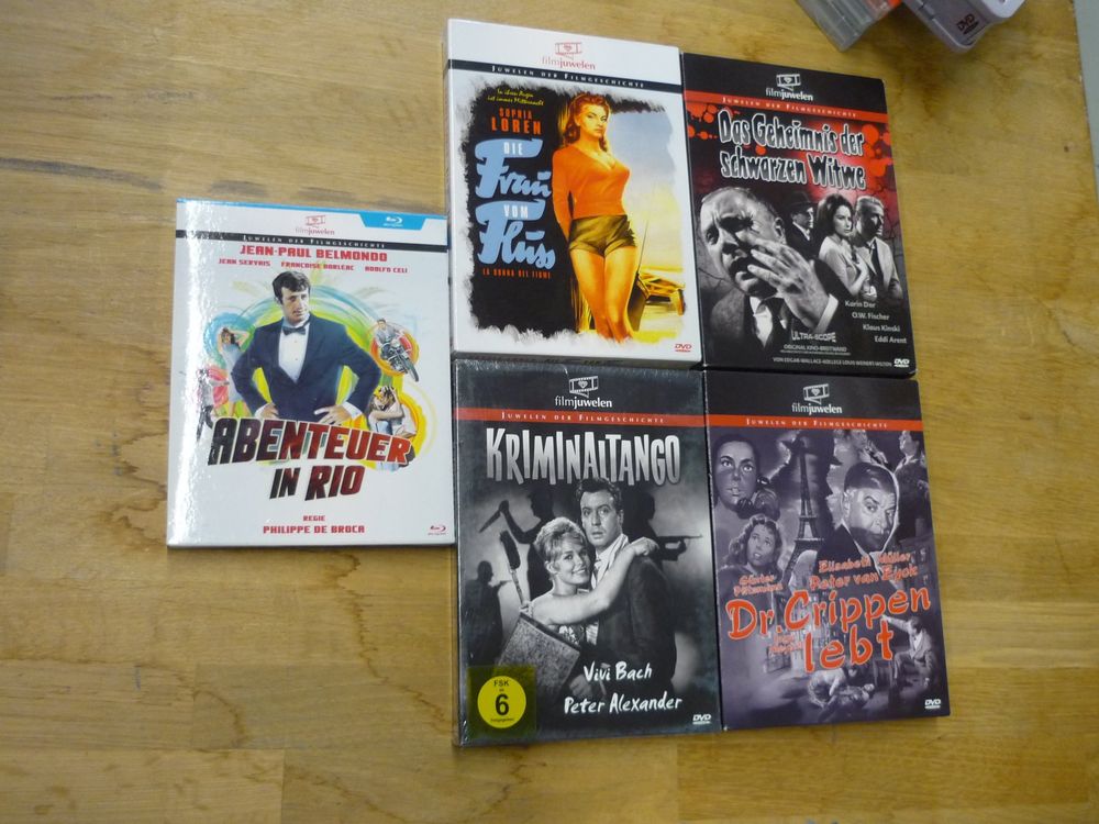 5x DVD + Bluray Filmjuwelen - TOP Klassiker Sammlung (Gebraucht) in Beringen für CHF 16 – mit ...