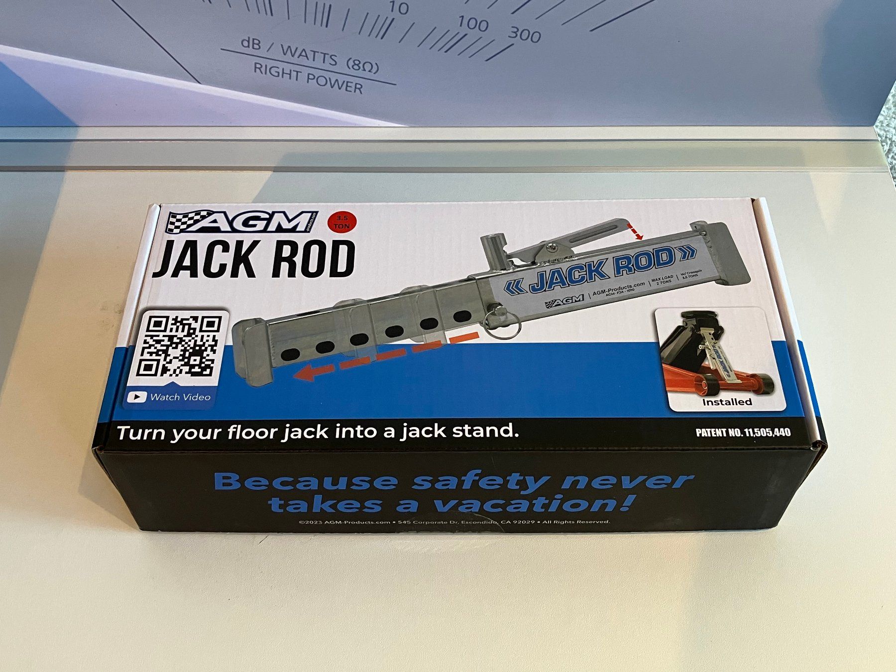 AGM JACK ROD sécurité pour cric de levage NEUF (Neu und ...
