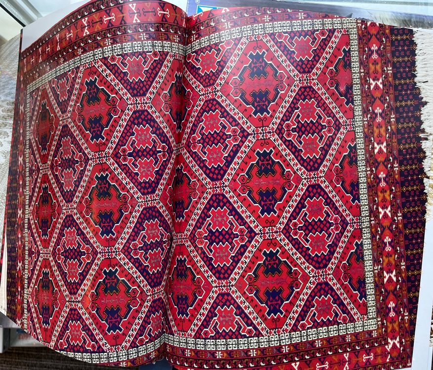 JANLY ROWAYAT Turkmenisches Teppich-Buch (Neu und originalverpackt) in ...
