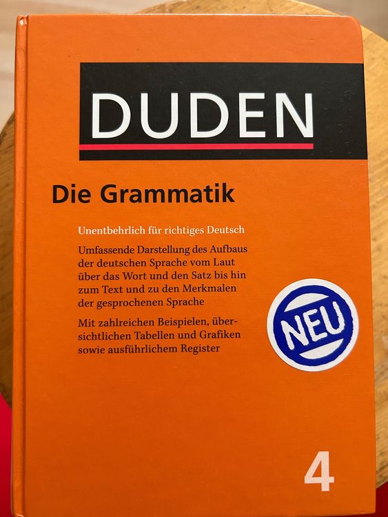 Duden Grammatik 4 -7.Auflage (Neu (gemäss Beschreibung)) in Rorschach ...