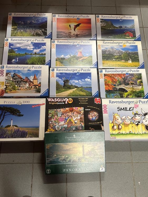 Diverse Puzzle Ravensburger und andere | Kaufen auf Ricardo