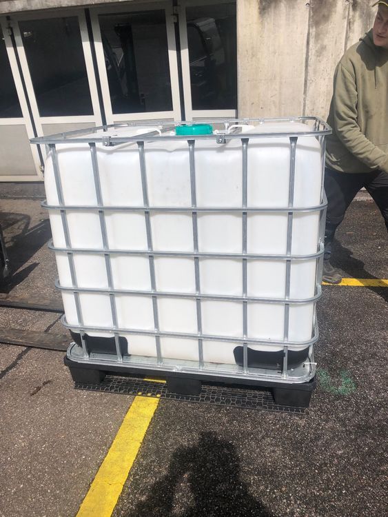 IBC Tank mit Heizung Wassertank Lebensmitteltauglich (Neu und ...