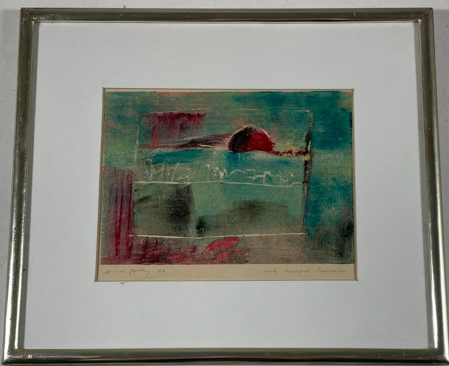 Interessante Mischtechnik unleserlich Signiert (Gebraucht) in Root für CHF 25 – mit Lieferung ...