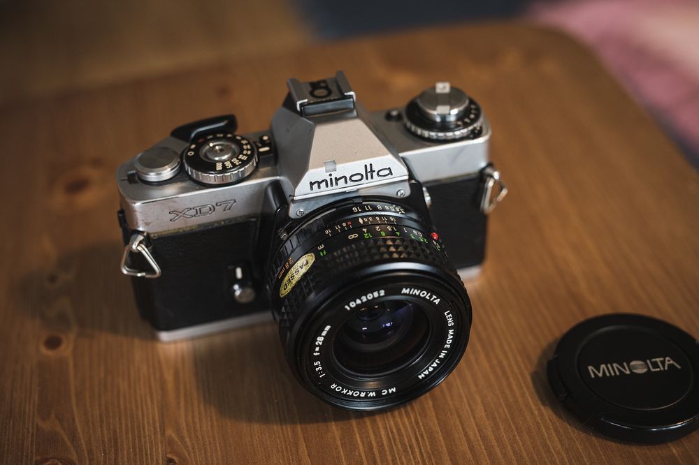 Minolta XD7 mit 28mm 3.5 (Gebraucht) in Horw für CHF 80 – mit Lieferung ...