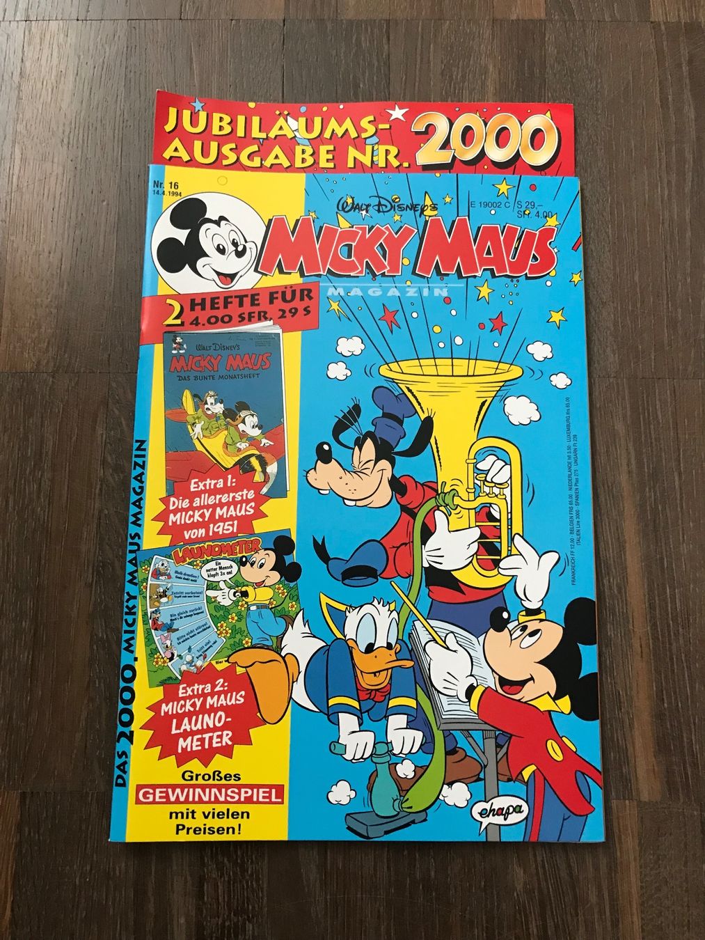 MICKY MAUS JUBILÄUMSAUSGABE (Gebraucht) in steffisburg für CHF 7 – mit ...