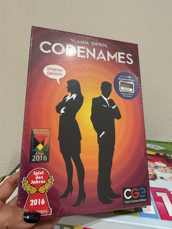Codenames Board Game - ( German ) new & sealed (Neu und ...