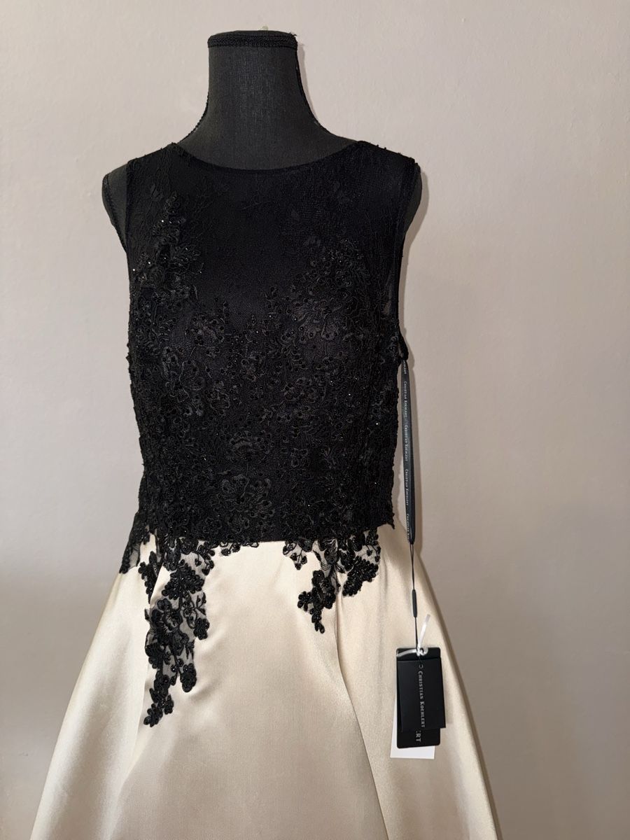 Elegantes Abendkleid mit Spitze, Grösse 44/46, festlich! (Neu (gemäss ...