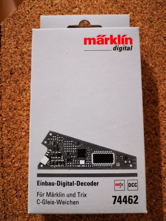 Märklin 74462 Einbau-Decoder DCC neu & OVP (Neu und originalverpackt ...