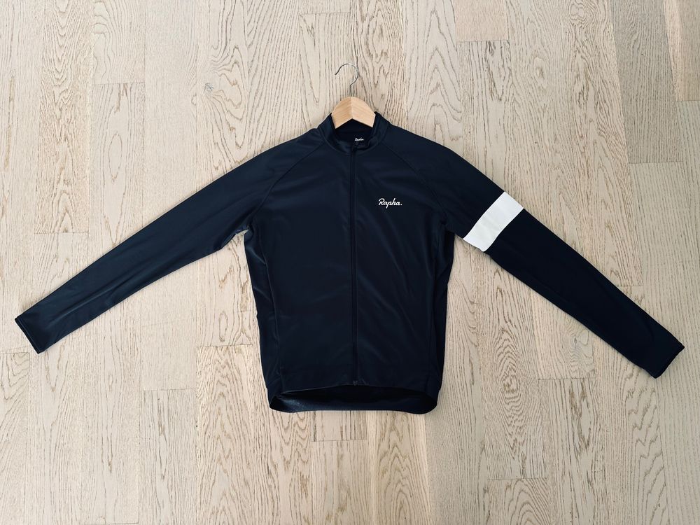 MEN'S LONG SLEEVE CORE JERSEY RAPHA - Black L | Kaufen auf Ricardo