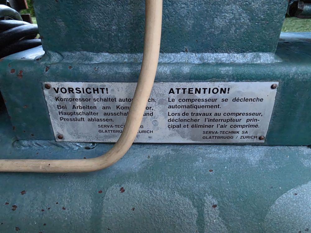 Serva-Technik Kompressor SHE-45 / SEC-0-12,150L, (Gebraucht) in ...