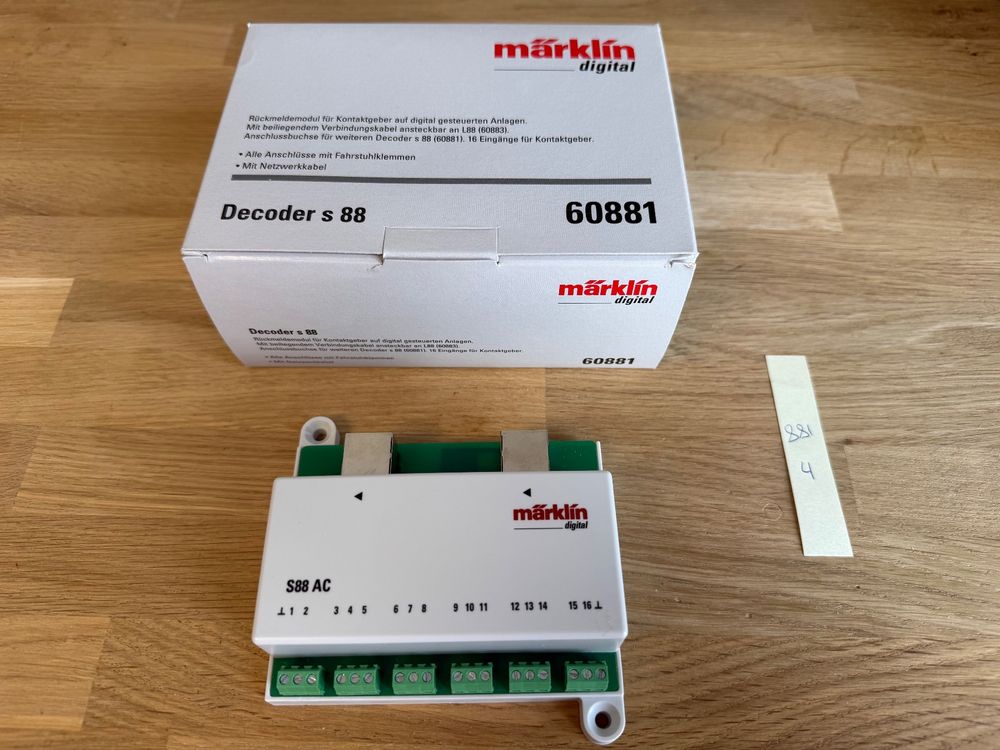 Märklin 60881 Decoder s88 MFX Gebraucht - Occasion 4 | Kaufen auf Ricardo
