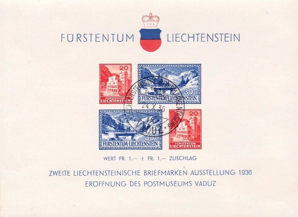 FL W14, auf AK mit ET-Stempel, SBK 600.- (Gebraucht) in Wenslingen für CHF 120 – mit Lieferung ...