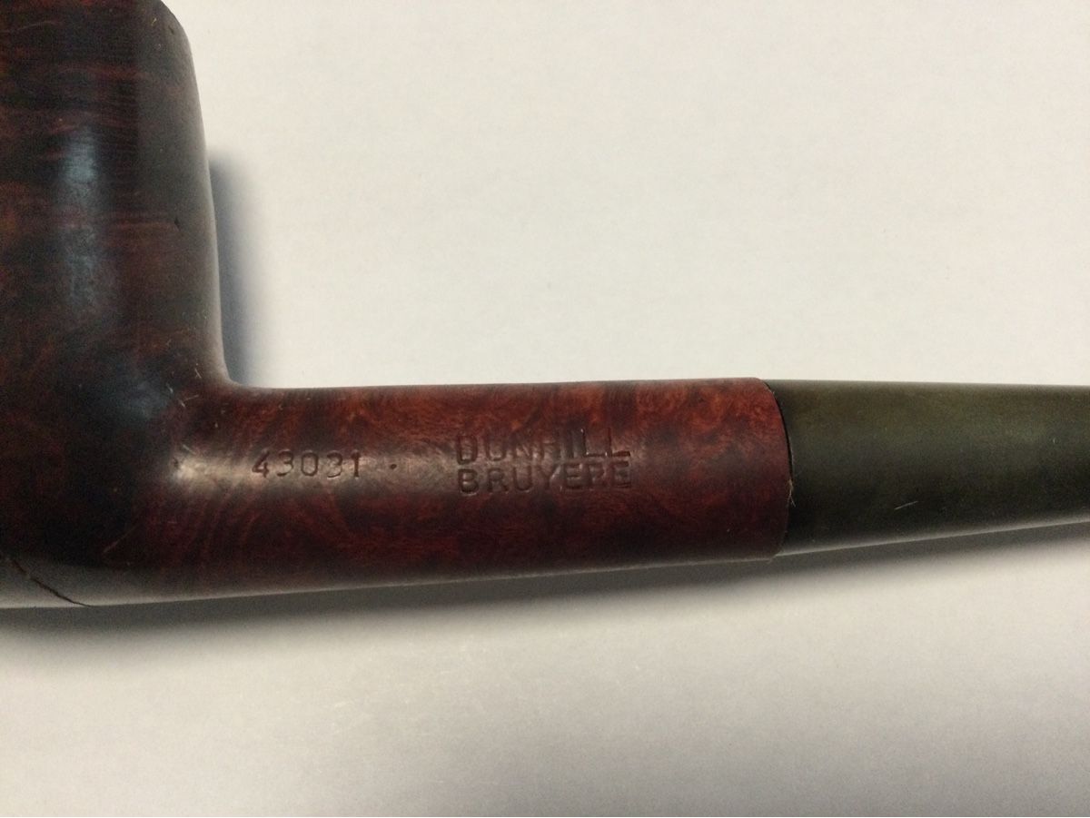 DUNHILL Bruyere Pfeife ein Said Defket bilden waren (Gebraucht) in ...