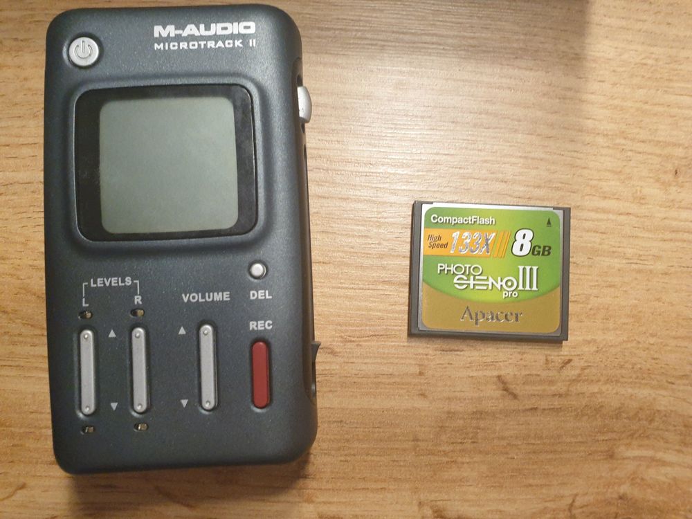 M-Audio Microtrack II (Gebraucht) in für CHF 11 – mit Lieferung auf ...