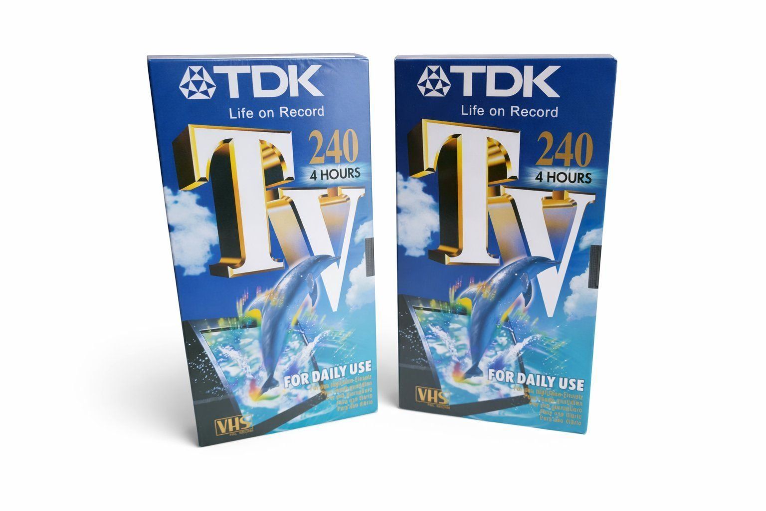 2 TDK 240 VHS Videokassette OVP (Neu und originalverpackt) in Obfelden ...