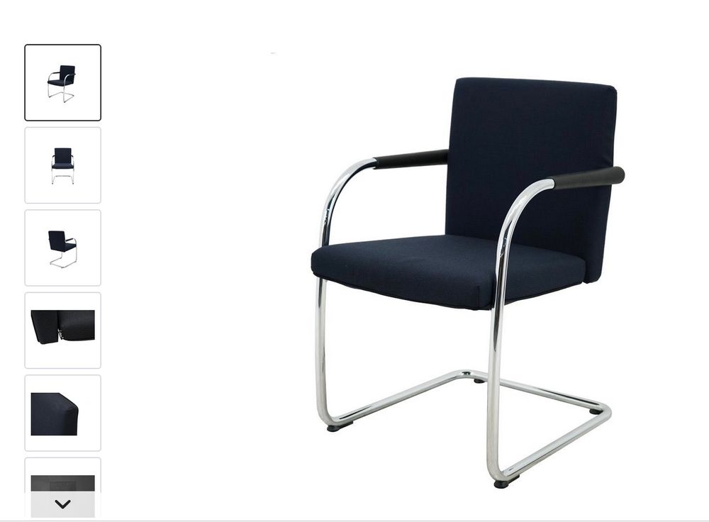 Vitra VisaSoft Freischwinger Stuhl Stoff | Kaufen auf Ricardo