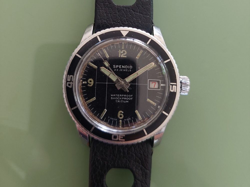 Vintage SPENDID skin diver tritium swiss (Gebraucht) in Wermatswil für ...