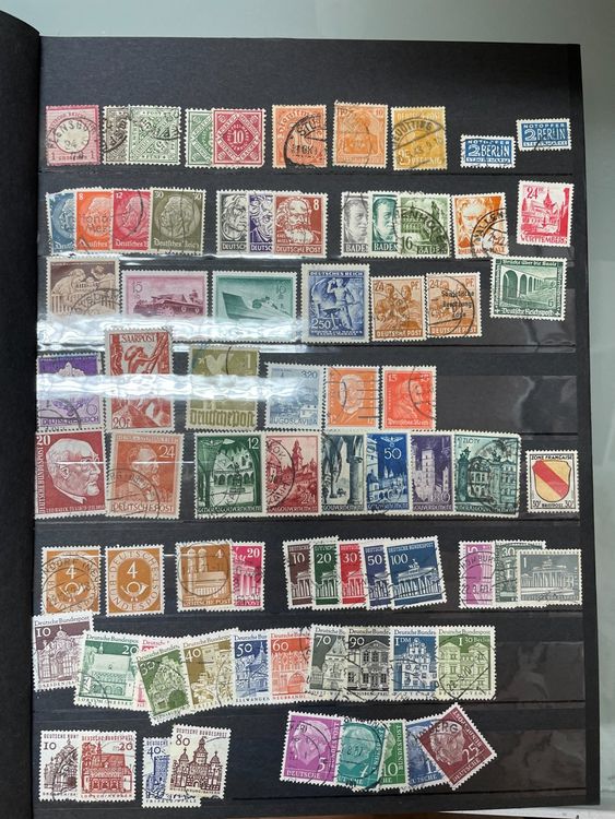Grosse Briefmarkensammlung - diverse Länder und Jahrgänge (Gebraucht) in Buch am Irchel für CHF ...