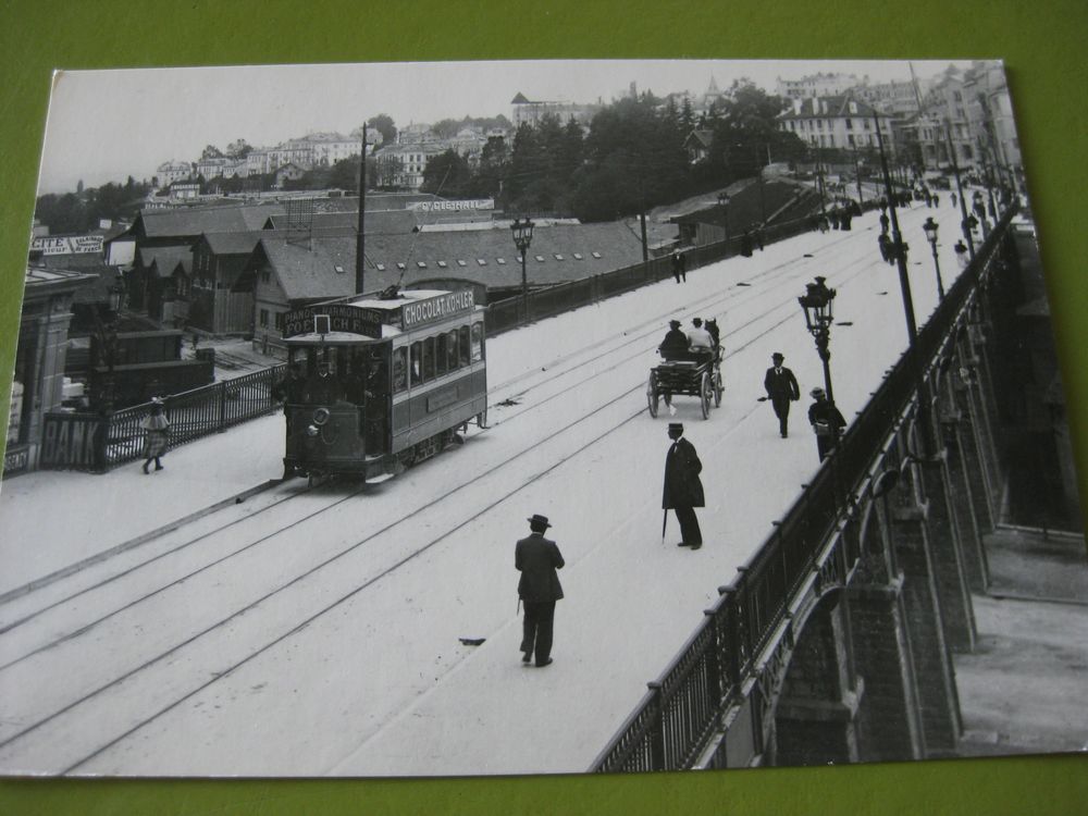 AK Lausanne Grand Pont avec Tram (Gebraucht) in Malters für CHF 12 – mit Lieferung auf Ricardo ...