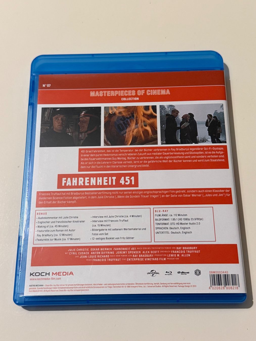 Fahrenheit 451 - Blu-ray - Top Zustand! (Neu (gemäss Beschreibung)) in ...