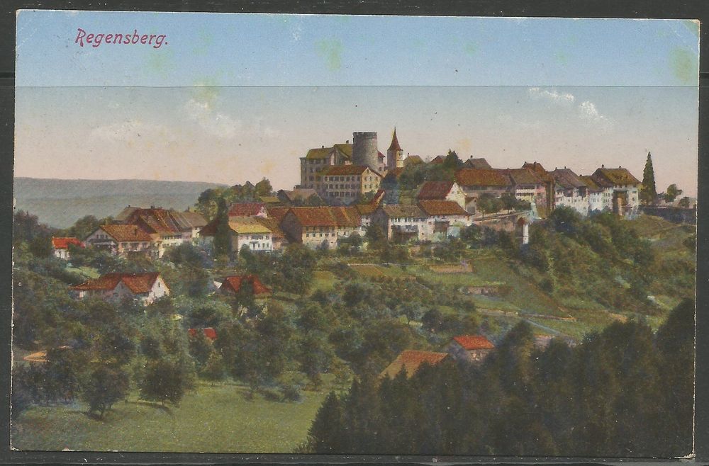 Carte P de 1928 ( Regensberg ) (Gebraucht) in La Russille für CHF 1 ...