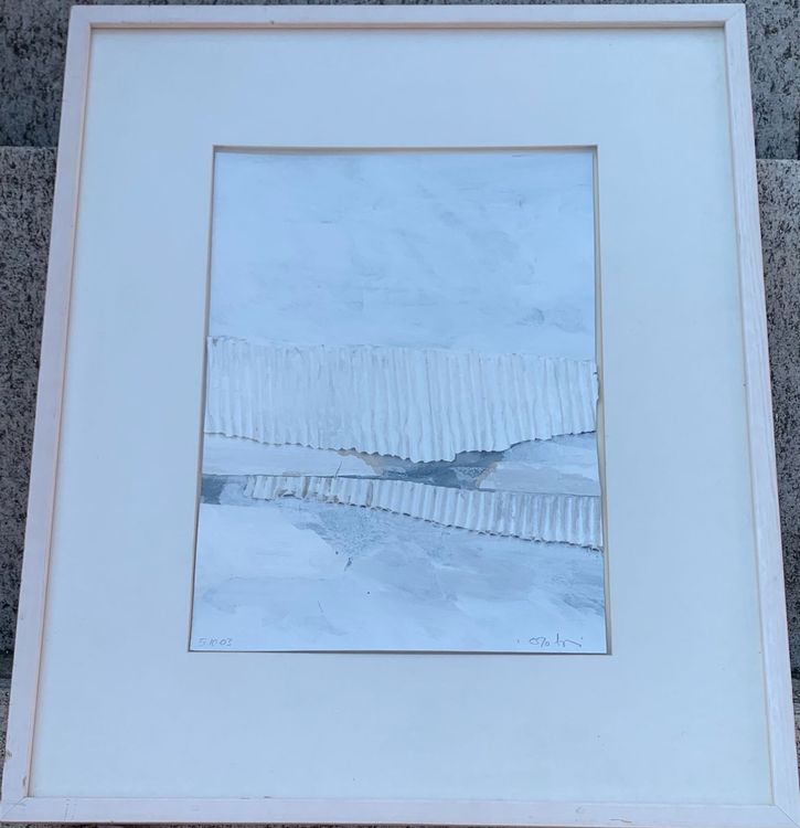 Abstrakte Collage Mischtechnik unles Sig (Gebraucht) in Root für CHF 25 – mit Lieferung auf ...