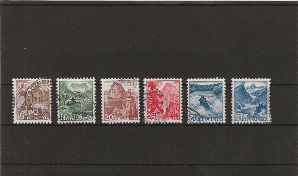 Landschaftsbilder Farbänderungen 1948 | Kaufen auf Ricardo