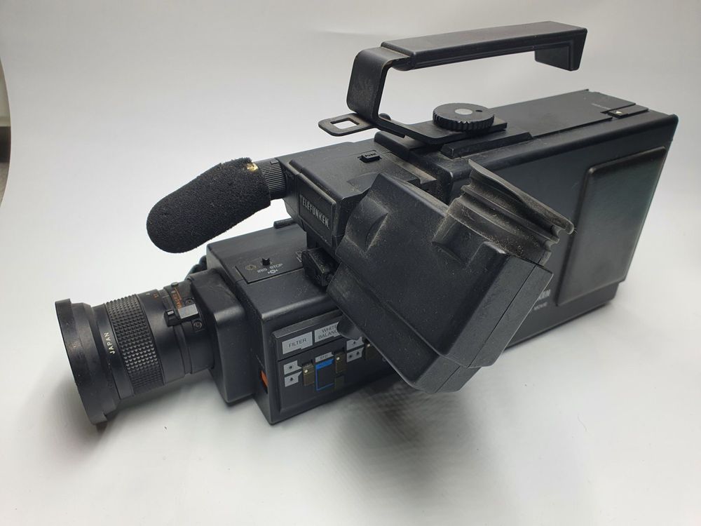 Retro Camcorder VHS-C Telefunken 1890 | Kaufen auf Ricardo
