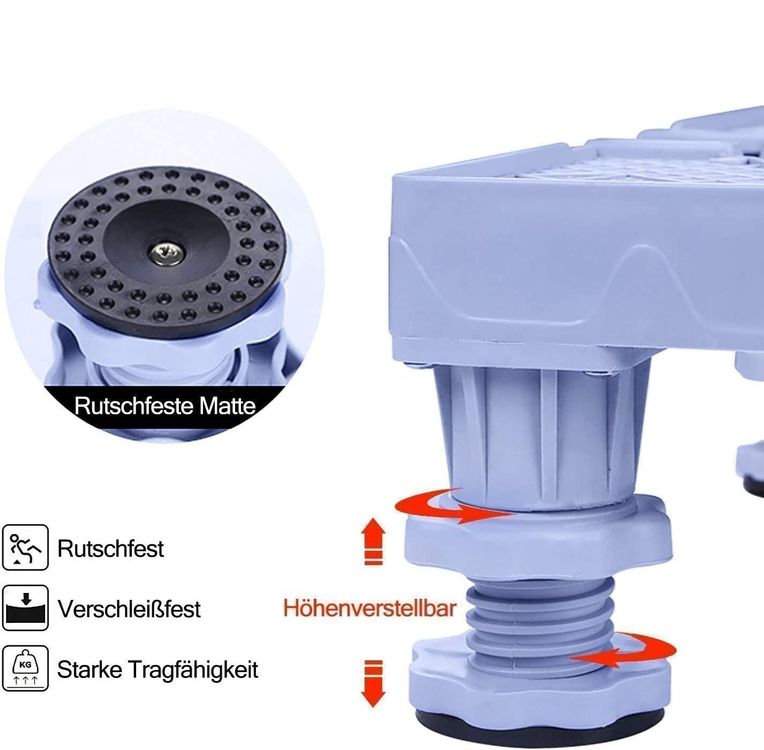 Unterlage Gummi Sockel für waschmaschine (Neu (gemäss Beschreibung)) in Thun für CHF 23.9 – mit ...