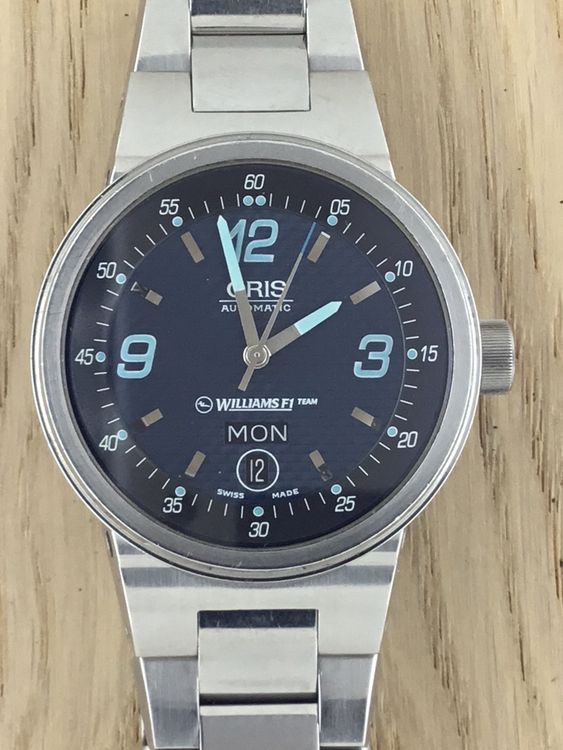 Oris Williams F1Team Stahl, gebraucht Ref 25-13212 Cal 635 | Kaufen auf ...