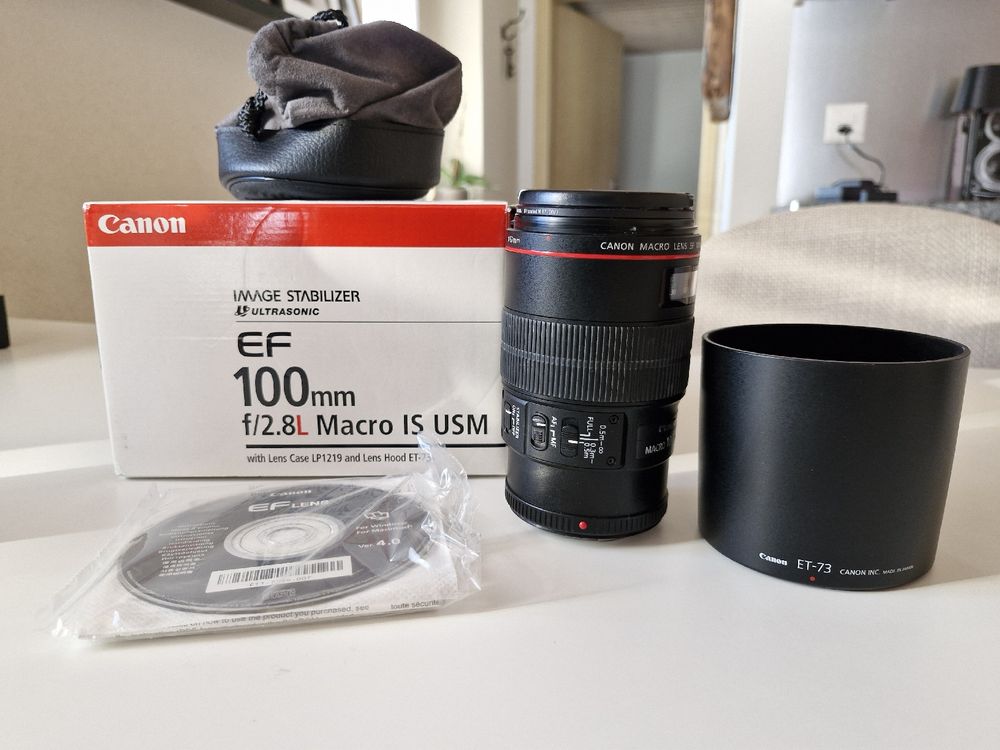 Canon EF 100mm f/2.8 L Macro IS USM (Gebraucht) in Euthal für CHF 360 ...