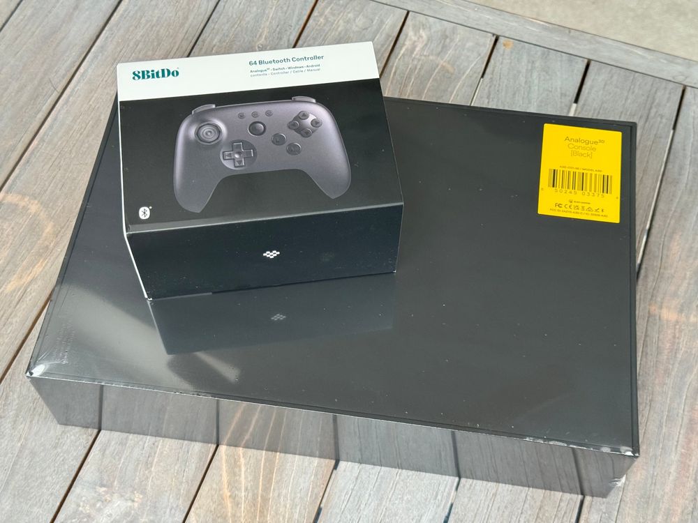 Analogue 3D Konsole mit 8Bitdo 64 Controller, neu und OVP (Neu und ...