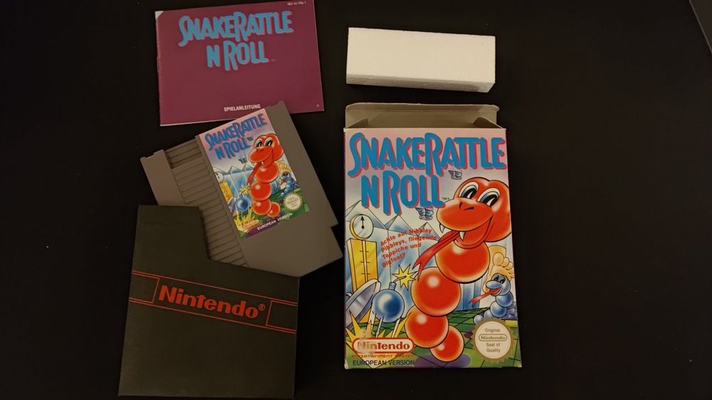 Nintendo NES Snake Rattle n Roll OVP CIB (Gebraucht) in Braunau für CHF ...
