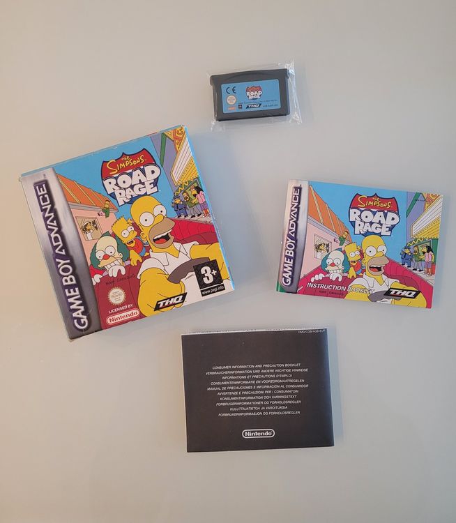 The Simpsons Road Rage (GBA) (Gebraucht) in Uezwil für CHF 59 – mit ...