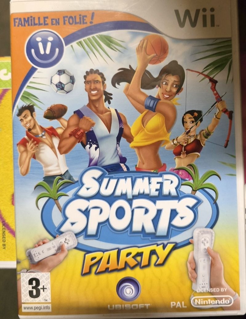 Summer Sports Party sur Wii - Jeu complet (D'occasion) à Lausanne pour ...