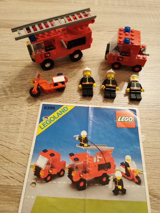 Lego Legoland 6366 Fire & Rescue Squad von 1984 | Kaufen auf Ricardo
