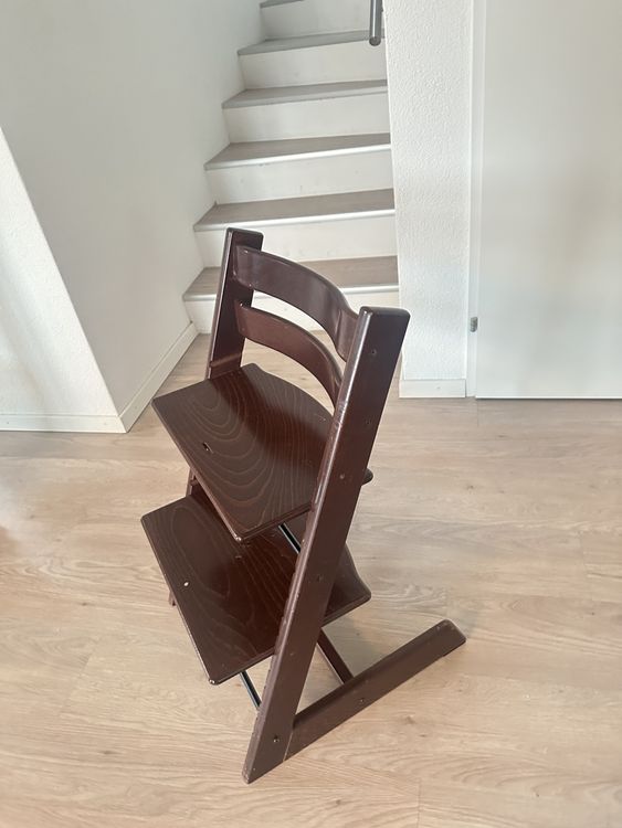 Stokke Tripp Trapp Kinderstuhl Dunkelbraun (Gebraucht) in Rafz für CHF ...